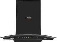 CAPS CRAFTY 60 Auto Clean Wall Mounted Black 1350 CMH Chimney Lowest ...