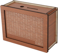 Miboo Classic Gullak for Coins in Wood Finish Coin Bank(Brown) Lowest ...