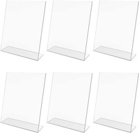 Parikshit Sublimation 1 Compartments Acrylic 6 pcs Acrylic QR Code ...