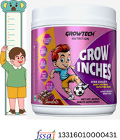 Growtech Grow Inches Daily Nutrition for Kids for Height growth and ...