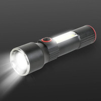 Care 4 USB Rechargeable Metal Body Torch Light For Emergency Torch ...