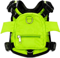 Tobby&yuki Dragon Wing Dog Harness with Mini Backpack | Adjustable No ...