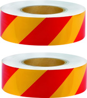 Bellveen Zebra Warning Tape Reflective Radium Tape 20 mm x 10 m ...