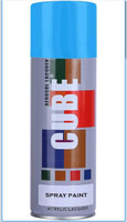KRISHH CUBE SKY BLUE SKY BLUE Spray Paint 400 ml(Pack of 1) Lowest ...