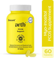 ARTH PCOS Support Myo-Inositol, D-Chiro Inositol, Berberine, By Emcure ...