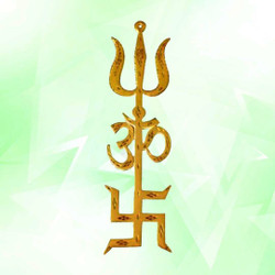 Swastik Om Trishul Symbol