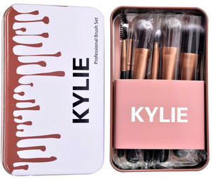 VERGE KYLIE Cosmetic Makeup Brush Set with Storage Box Price in India Buy VERGE KYLIE Cosmetic Makeup Brush Set with Storage Box Online In India Reviews Ratings Features Flipkart