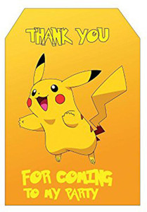 Printable Pokemon Thank You