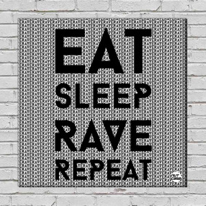 Eat Sleep Rave Repeat Wallpaper Iphone