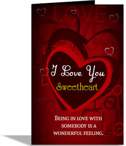 Love You Sweetheart Cards