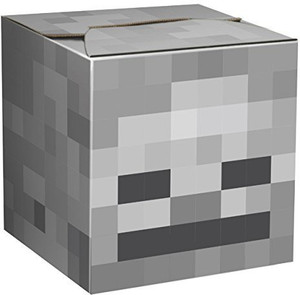 Skeleton Head Minecraft Wool