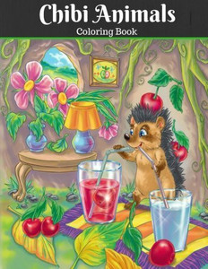 chibi animal coloring pages