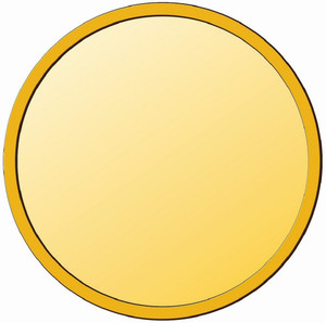 Plain Gold Coin