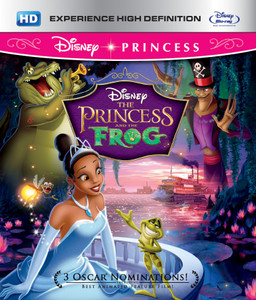 Princess And The Frog Dvd Cover