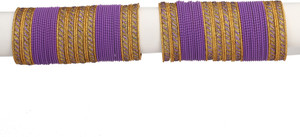 Lavender Bangles Bracelets Armlets - Buy Lavender Bangles Bracelets Armlets Online at Best ...