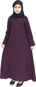 Purple Abayas And Burqas - Buy Purple Abayas And Burqas Online at Best ...