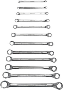 TAPARIA 1812 RING SPANNER SET OF 12 6MM TO 32MM 12 PCS SET OF RING Double Sided Box End Wrench Price in India Buy TAPARIA 1812 RING SPANNER SET OF 12