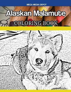 alaskan malamute coloring pages