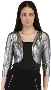 Silver Womens Shrugs - Buy Silver Womens Shrugs Online at Best Prices ...