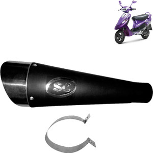 Tvs scooty pep silencer price store