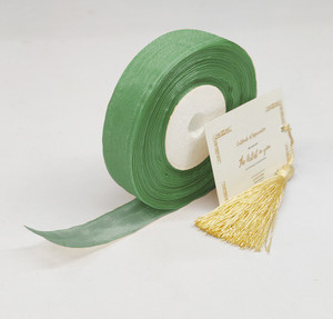 KnottyThread Mehndi Green Organza Ribbon 1inch 1 Green Nylon Ribbon Price in India Buy KnottyThread Mehndi Green Organza Ribbon 1inch 1 Green Nylon Ribbon online at Flipkart