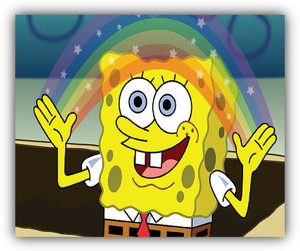 Spongebob Rainbow Wallpaper