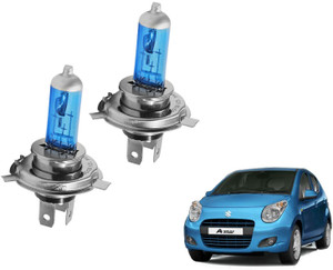 WolkomHome Car H4 halogen headlight bulb 12V 130 100W 5000K Cool Blue Headlights Lamp Light Bulb Replacement for Maruti Suzuki A Star Headlight Car Halogen for Maruti Suzuki 12 V 100 W Price in
