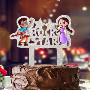 Rock Star Birthday Cake Toppers