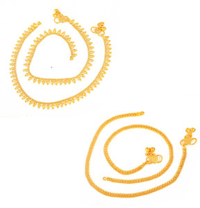 Gold Payal - Buy Gold Payal Designs Online at Best Prices in India ...