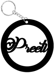 Preet Name Logo