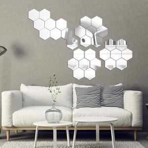 Hexagon mirror design store