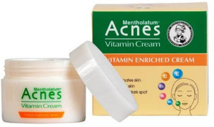 Mentholatum Acnes vitamin cream removes acne dark sport whiening cream Price in India Buy Mentholatum Acnes vitamin cream removes acne dark sport whiening cream online at Flipkart
