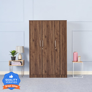 Wakefit Tartan Engineered Wood 3 Door Wardrobe Price in India Buy Wakefit Tartan Engineered Wood 3 Door Wardrobe online at Flipkart