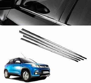 jagankirpa Maruti Breeza Lower Chrome Side Window Garnish Set of 4Pcs Chrome Glossy Maruti Vitara Brezza LDi Side Garnish Price in India Buy jagankirpa Maruti Breeza Lower Chrome Side Window Garnish