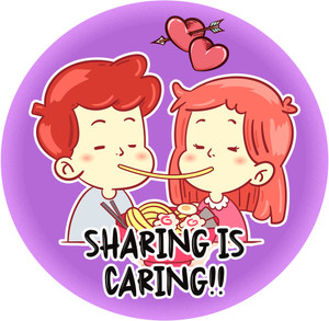 Sharing Is Caring Clipart