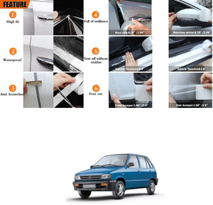 PROEDITION Plastic Rubber Car Bumper Guard Price in India Buy PROEDITION Plastic Rubber Car Bumper Guard online at Flipkart