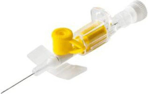 File:A 24G Yellow Intravenous Cannula For Paediatric Line , 53% OFF