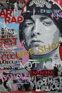 Eminem Rap God Poster
