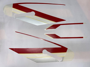 Adesivo Yamaha Rx100 Bike Motor Cortez Hnos. | Emblema Tapas Laterales