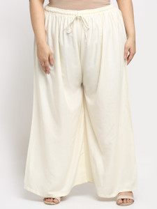 Cream Palazzos - Buy Cream Palazzos Online at Best Prices In India ...