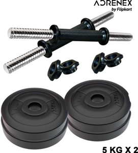 Adrenex by Flipkart 10 kg PVC Home Gym Combo Adjustable Dumbbell Buy Adrenex by Flipkart 10 kg PVC Home Gym Combo Adjustable Dumbbell Online at Best Prices in India Women Men Boys Girls Senior Flipkar...