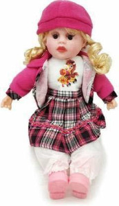 Mine Toys Baby Poem Doll Musical Rhyming Babydoll,