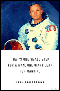 Neil Armstrong Poster Idea