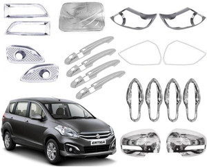 paxauto Exterior Chrome Accessories Combo Kit for Ertiga Type 2 2015 2017 Set of 19Pcs Chrome Maruti Ertiga Front Garnish Price in India Buy paxauto Exterior Chrome Accessories Combo Kit for Ertiga