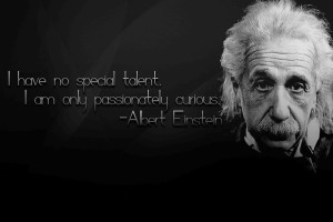 Passionately Curious Einstein