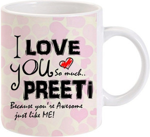 I Love Preeti Logo