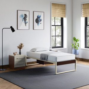 Godrej interio eq metal single bed store