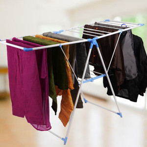 Home pro Steel Floor Cloth Dryer Stand Mild Steel Foldable Cloth Drying Stand with Weather Resistance Frame Price in India Buy Home pro Steel Floor Cloth Dryer Stand Mild Steel Foldable Cloth Drying