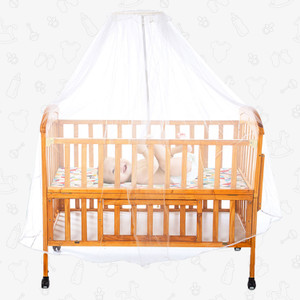 MeeMee Baby Wooden Crib Swing Mosquito Net Spacious Storage for 0 3 years Cot Buy baby Cot Buy Babycare products in India. Flipkart