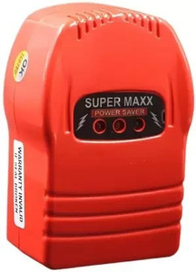 Supermax super maxx power saver 3 pin plug Electricity Saver 3KW Power for Home Electricity Saver 3KW Power for Home Electric Bill Saver Device Three Pin Plug Price in India